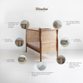 Woodies Noble Vintage Cot – Hola BB